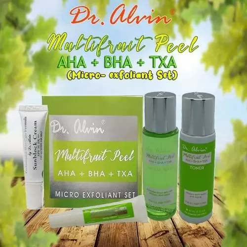 Dr alvin multi fruit peel green set – Click N Buy Trading W.L.L